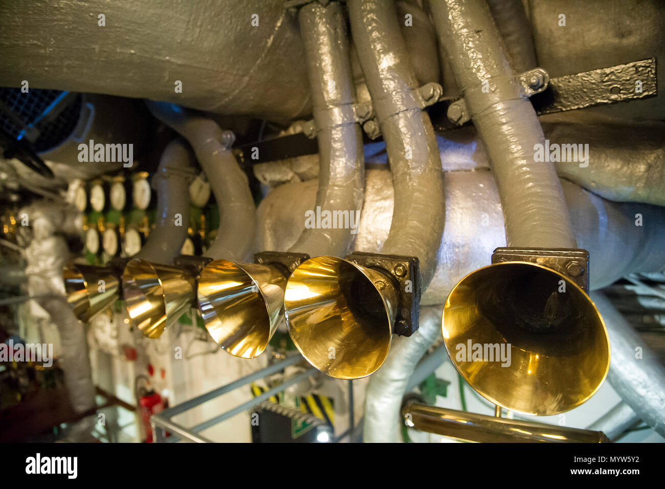 Inside destroyer ship hi-res stock photography and images - Alamy