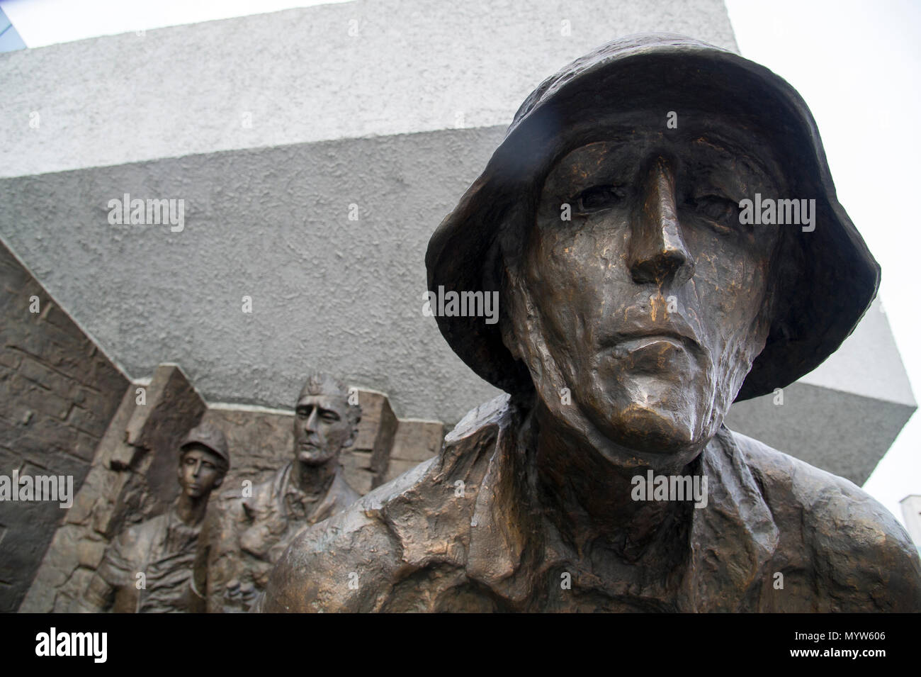 Warsaw Uprising Monument (Pomnik Powstania Warszawskiego) on Krasinski ...