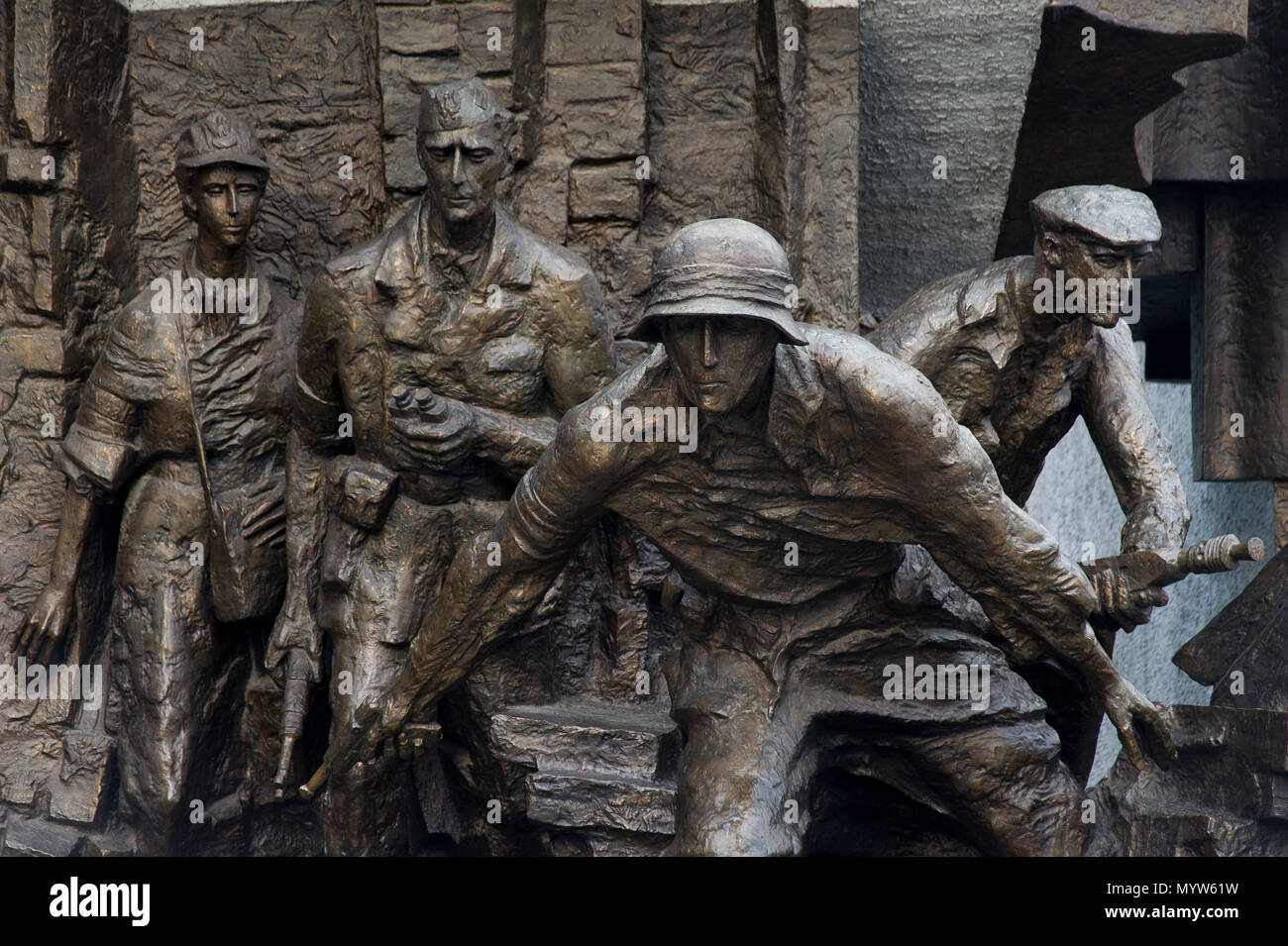 Warsaw Uprising Monument (Pomnik Powstania Warszawskiego) on Krasinski ...