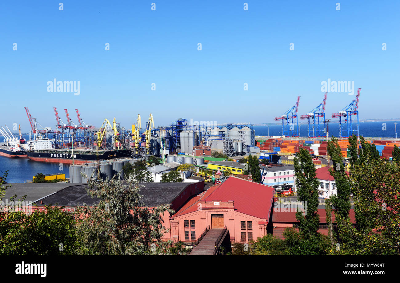 The port of Odessa in Ukraine Stock Photo - Alamy