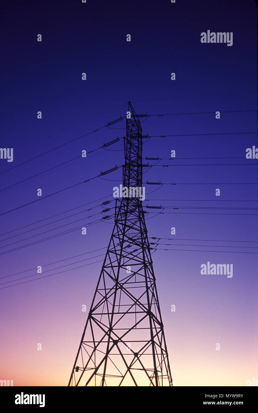 Vintage transmission lines hi-res stock photography and images - Alamy