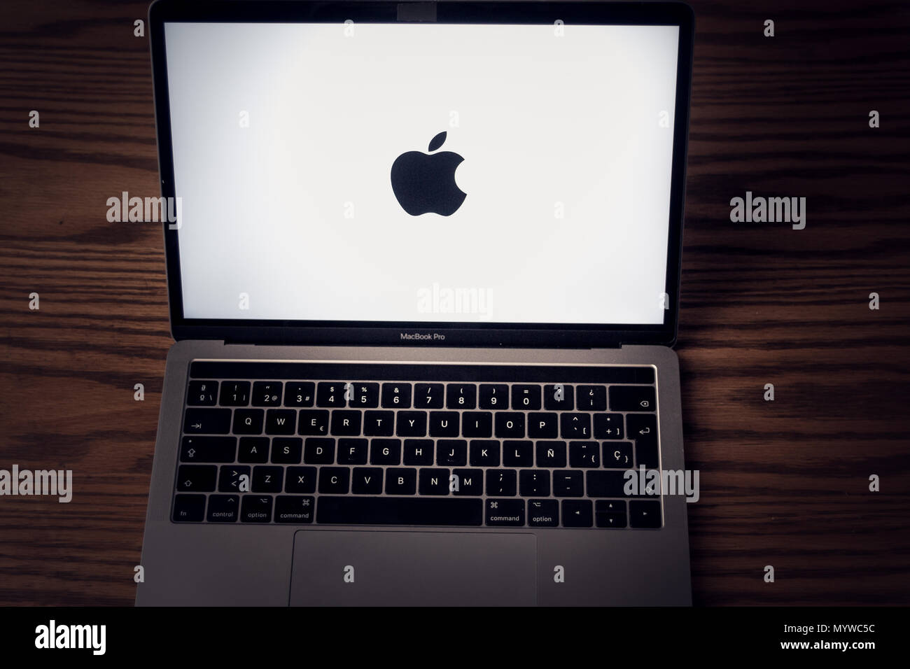 Dallas, Texas/ United States - 06/7/2018: (Photograph of the Apple logo ...