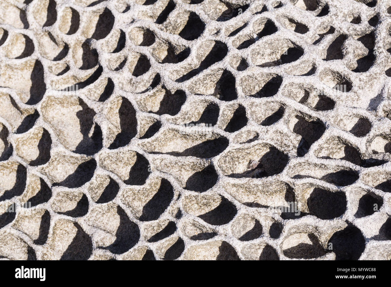 Rock erosion holes hi-res stock photography and images - Alamy