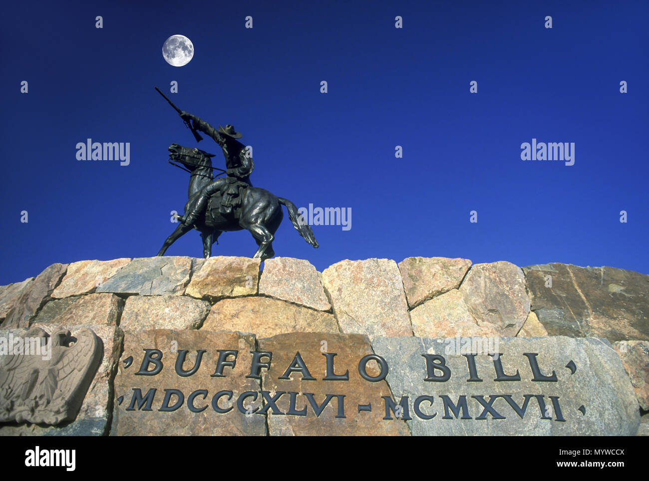 1992 HISTORICAL BUFFALO BILL - THE SCOUT STATUE (©GERTRUDE VANDERBILT ...