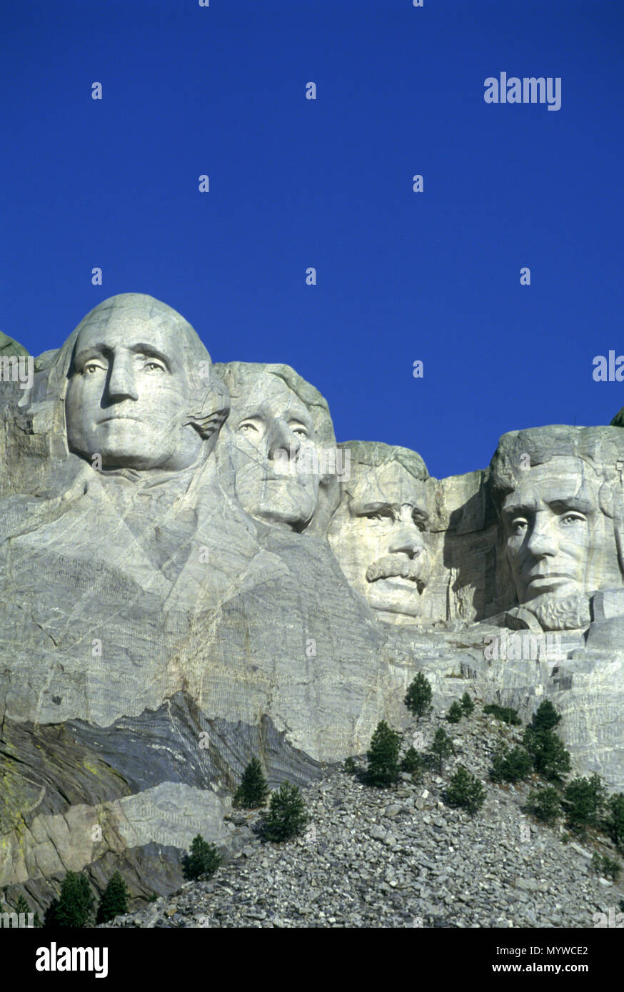 1992 HISTORICAL MOUNT RUSHMORE NATIONAL MONUMENT (©GUTZON & LINCOLN ...