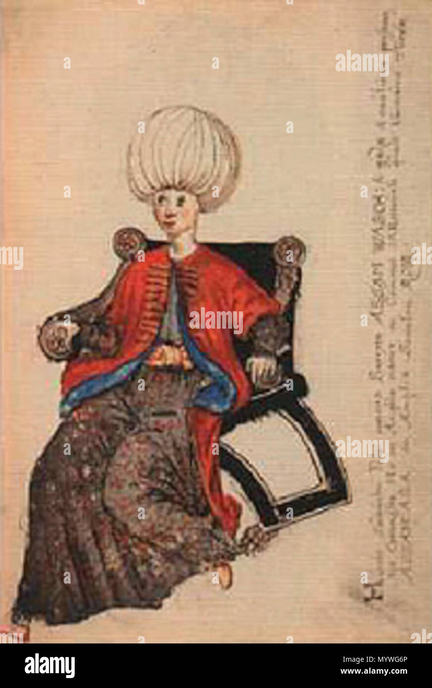 . English: Samson Rowlie as Hasan Aga, also Assan Aga . C16. Unknown ...