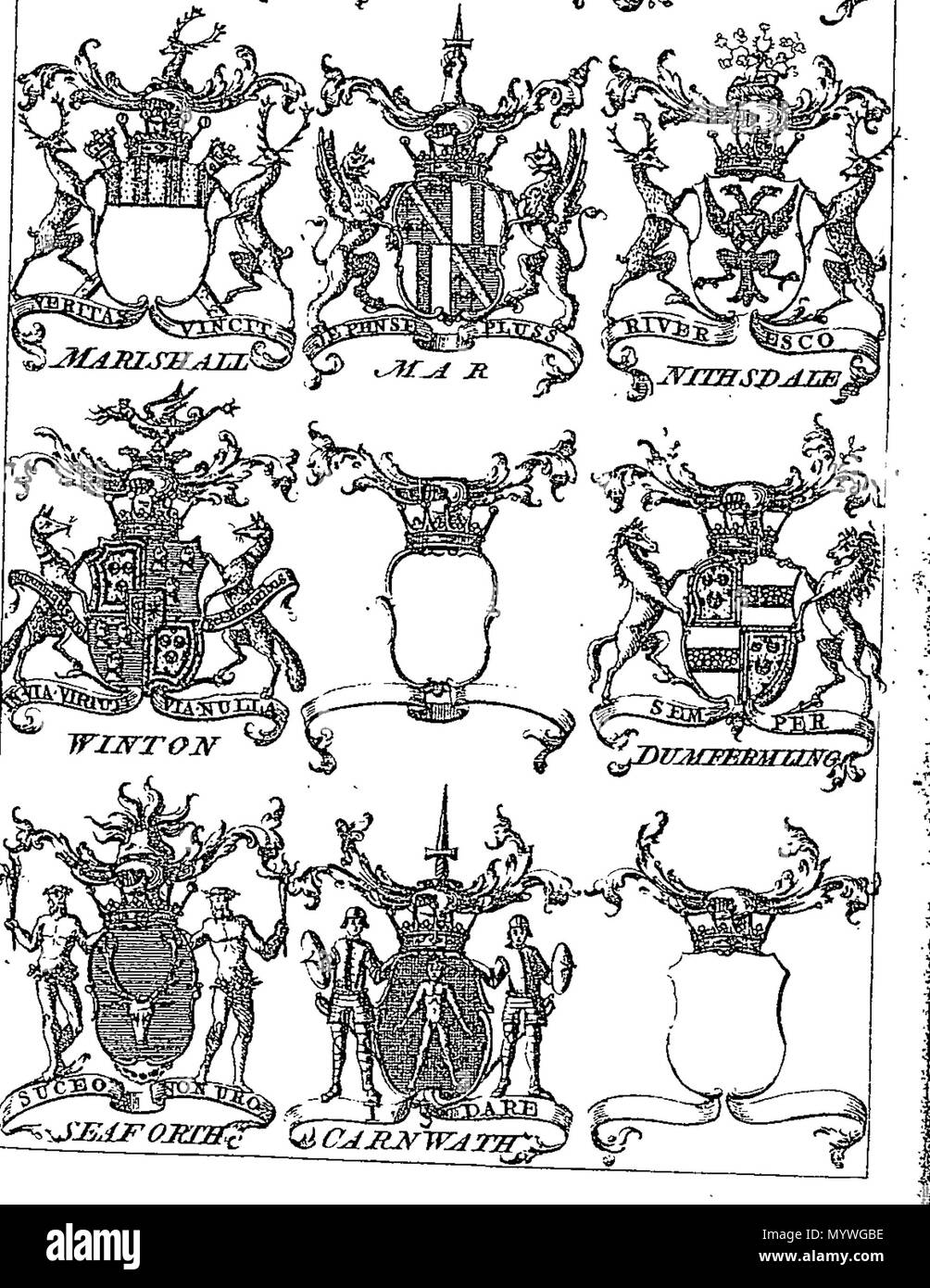 Knights crests hi-res stock photography and images - Alamy