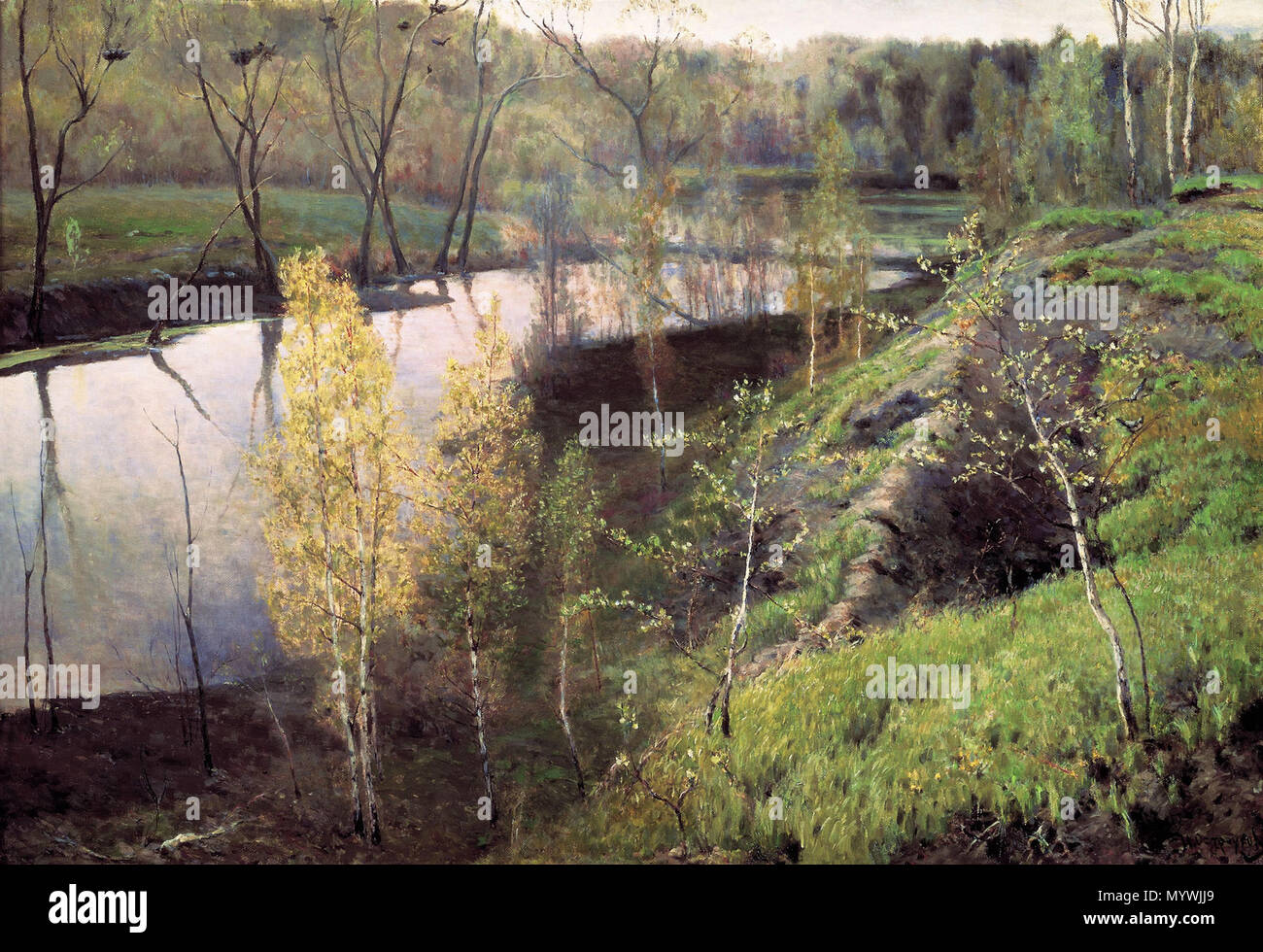 . English: First Green of Spring ???????: ?????? ?????? . 1887 78 ...