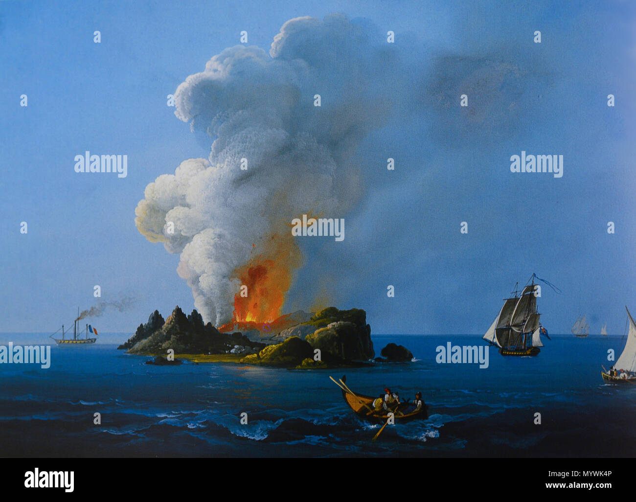 Volcanic island ferdinandea hi-res stock photography and images - Alamy