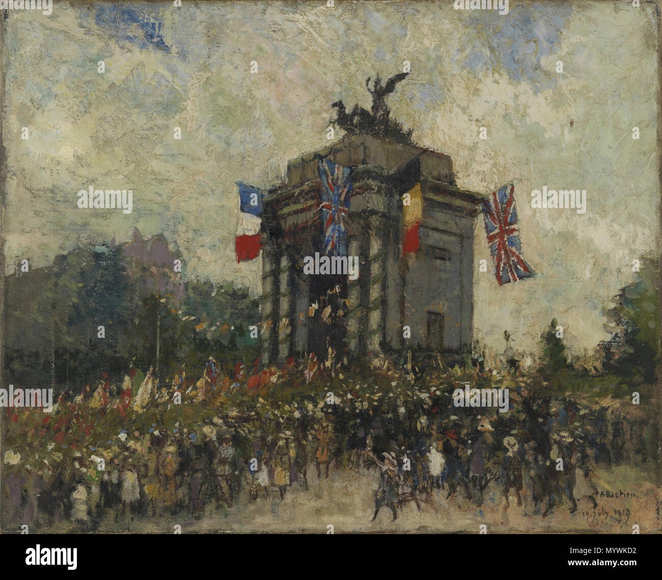 Victory arch postwar military hi-res stock photography and images - Alamy