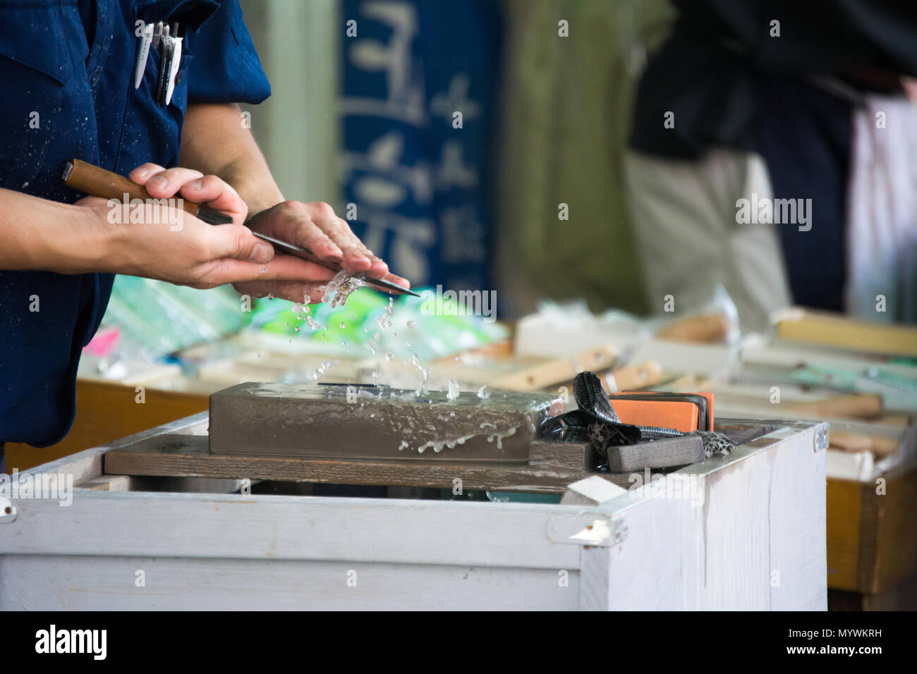 Fish merchant hi-res stock photography and images - Alamy