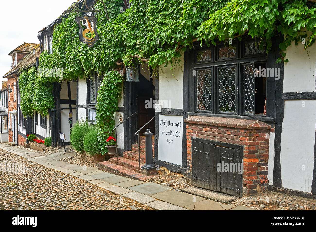 The Mermaid Inn is an historic public house in the centre of Rye, East ...