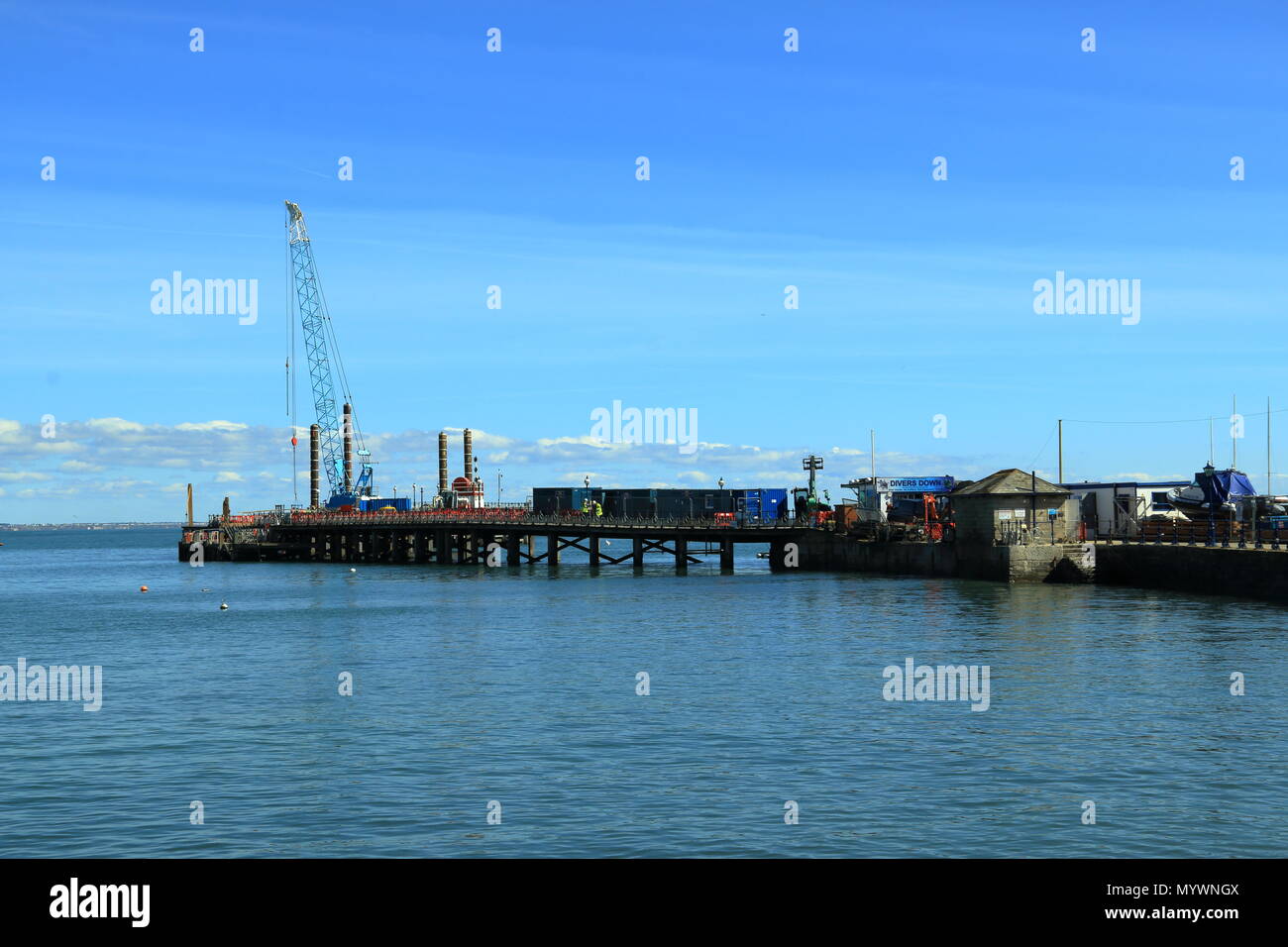 Engineering work repair sea hi-res stock photography and images - Alamy