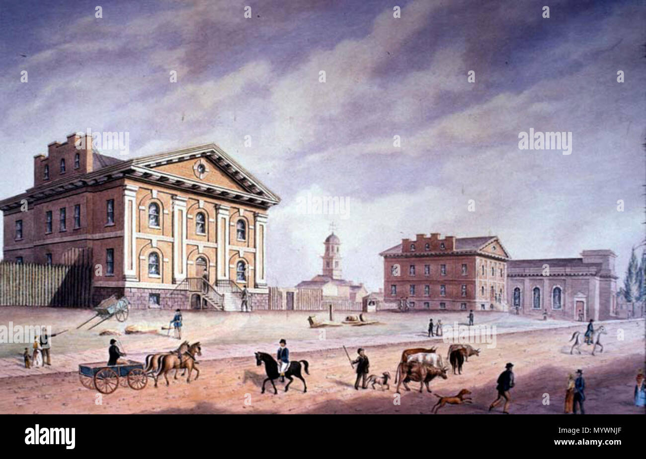 . English: North side of King Street East, from Toronto to Church ...