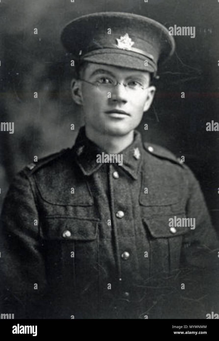 . English: Sapper Hugh C. Elliott, Royal Canadian Engineers, charter ...
