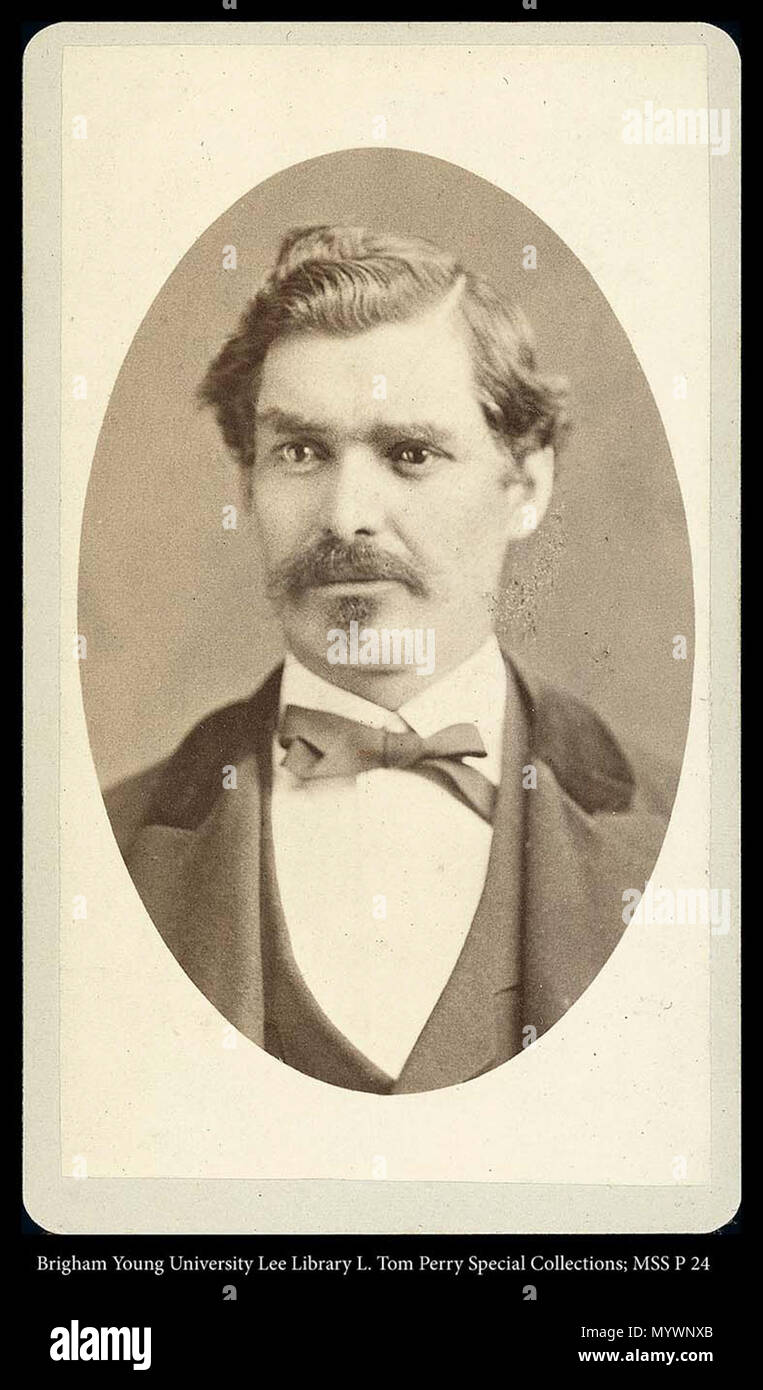 Call #: Mss P24 Box 2 Folder 7 . John Edge Booth bust portrait. between ...