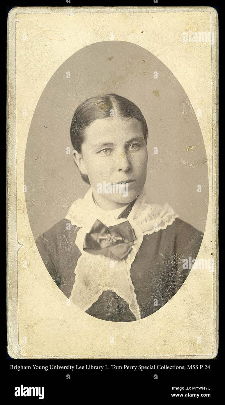 Call #: Mss P24 Box 2 Folder 7 . Lucy Bell bust portrait. between circa ...