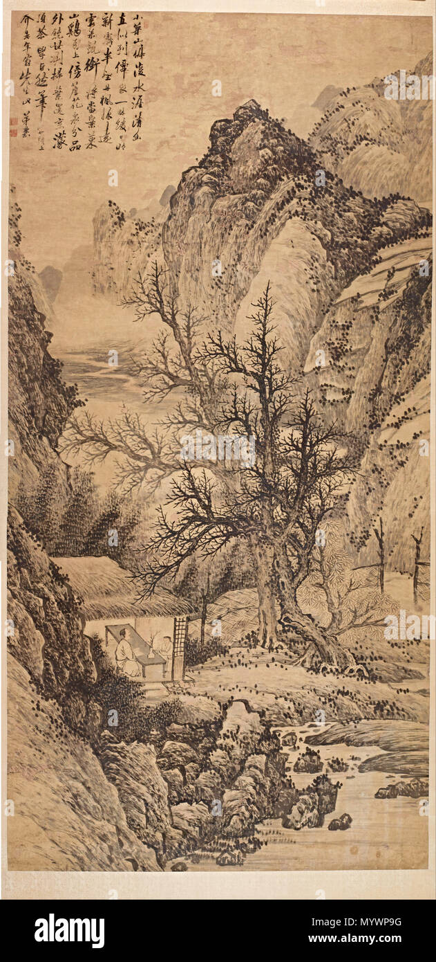 . English: Landscape in the Manner of Juran . 1600/1699 2 Wang Gai ...