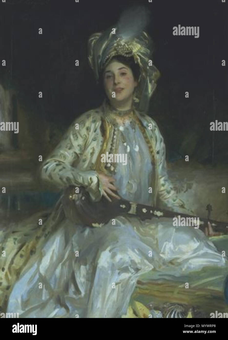 . English: Portrait of Almina Daughter of Asher Wertheimer . 1908 4 ...