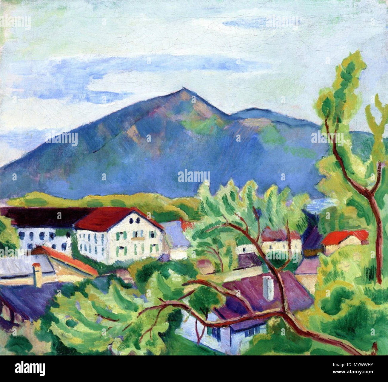 August macke landscape hi-res stock photography and images - Alamy