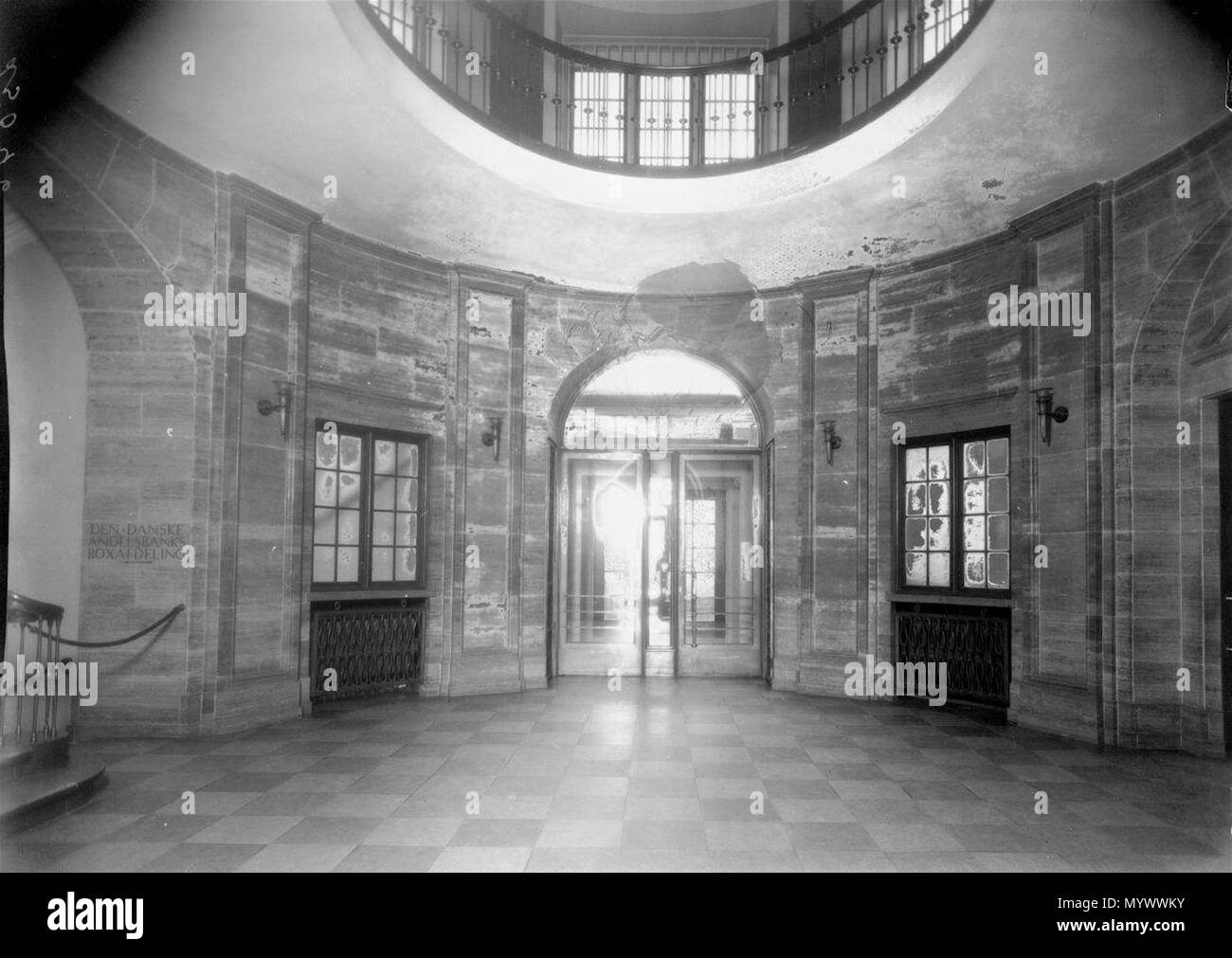 . English: The vestibule of Axelborg in Copenhagen, Denmark . 1927 ...