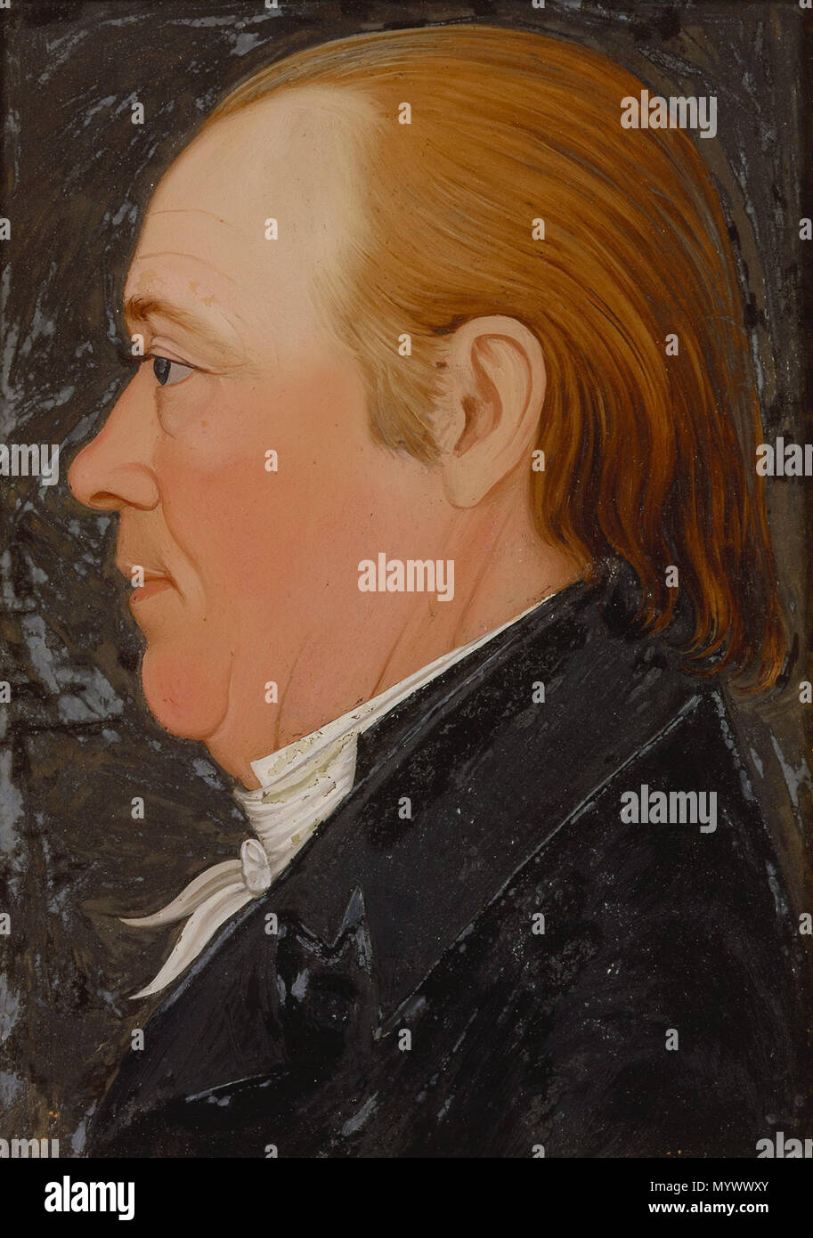 . English: Portrait of Joseph Wiggins . 1820 14 Benjamin Greenleaf ...