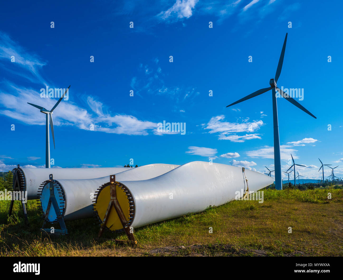 Wind turbine quebec hi-res stock photography and images - Alamy