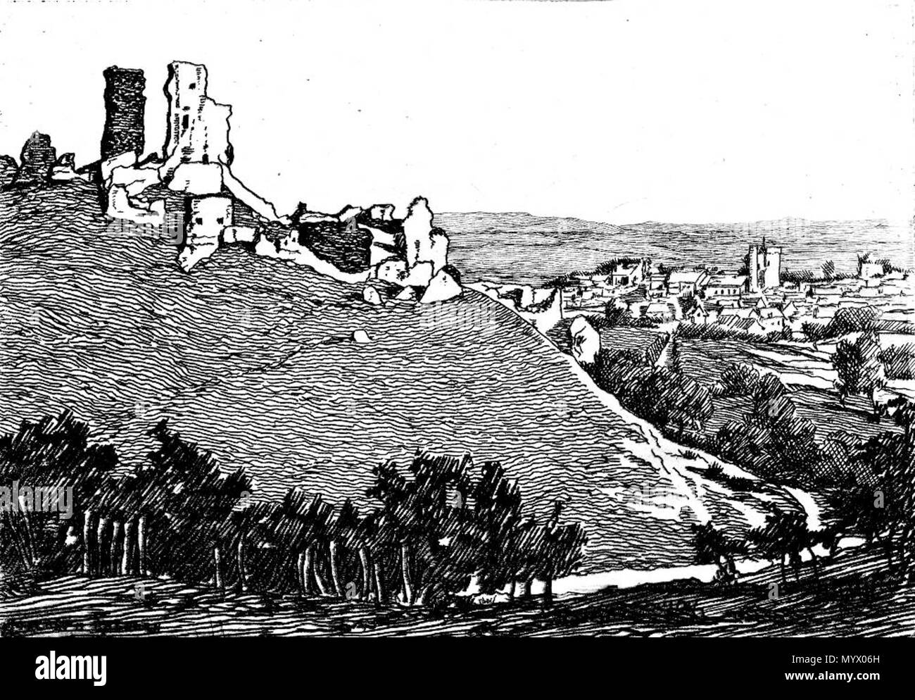 English heritage conservation work Black and White Stock Photos ...