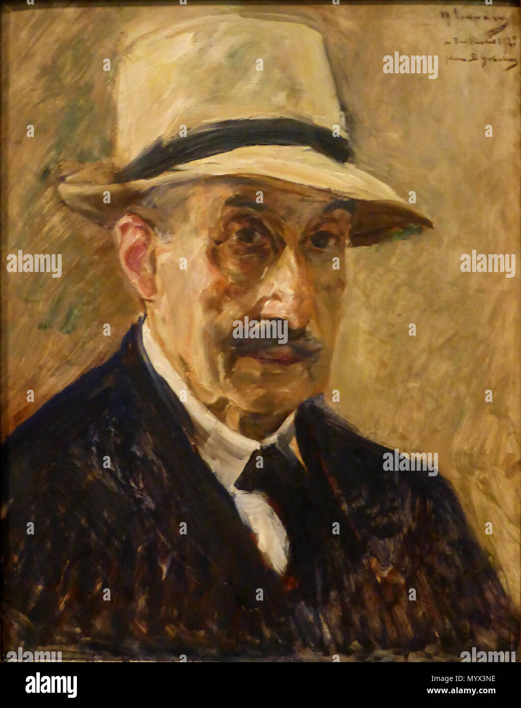 70 Max Liebermann, Selbstporträt, 1929 Stock Photo - Alamy