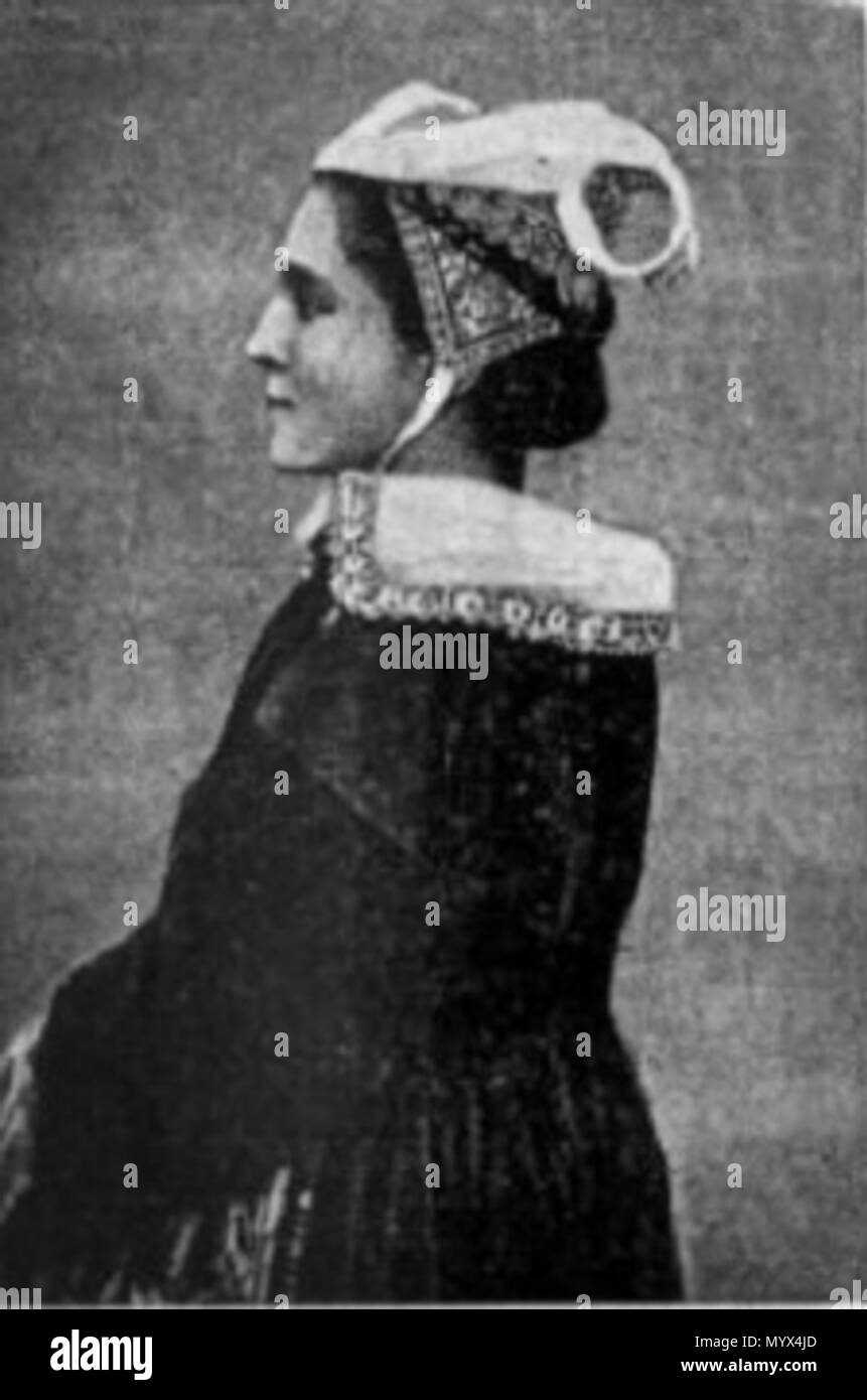 Traditional regional costume Black and White Stock Photos & Images - Alamy