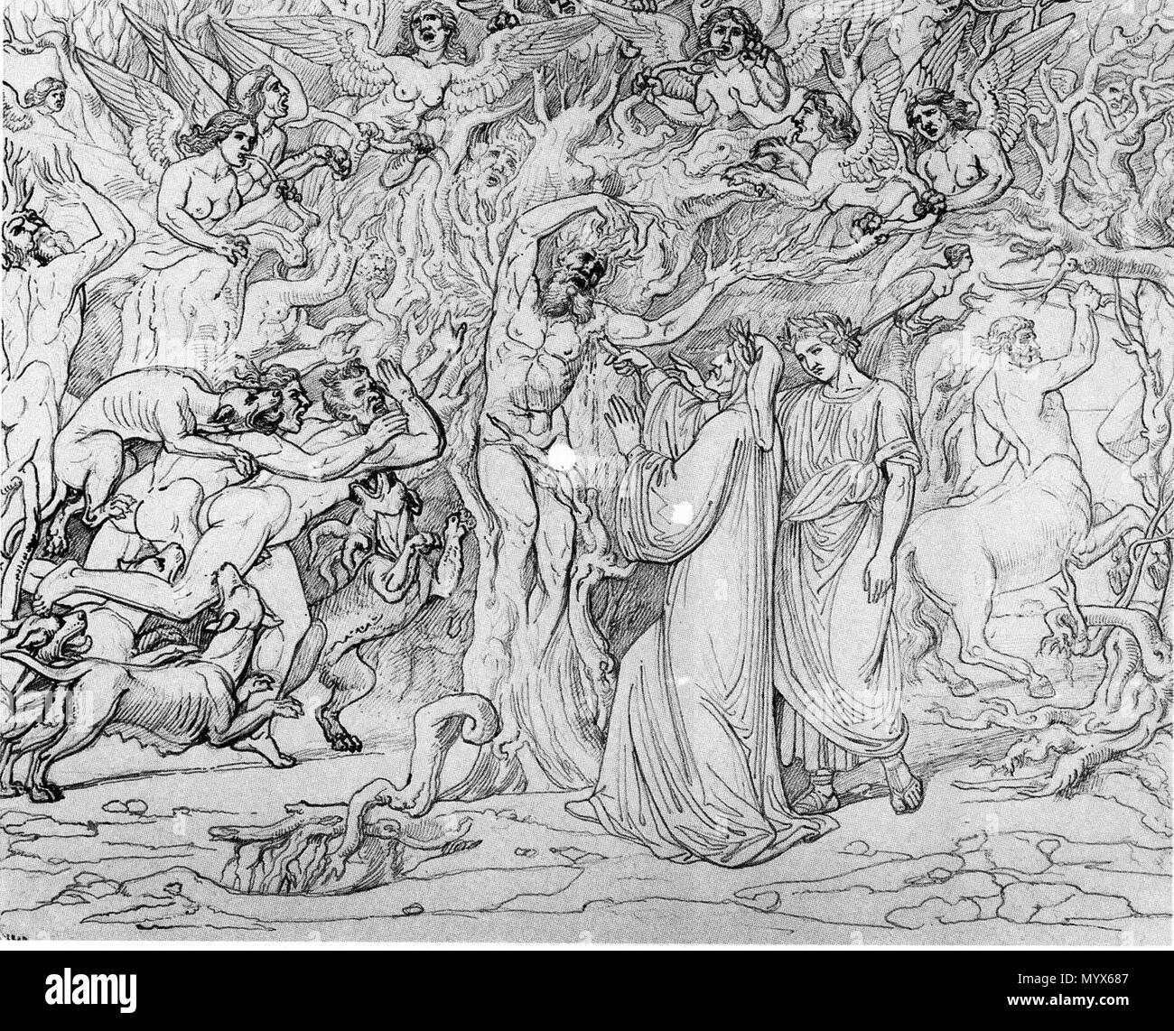 Dante canto xiii hi-res stock photography and images - Alamy