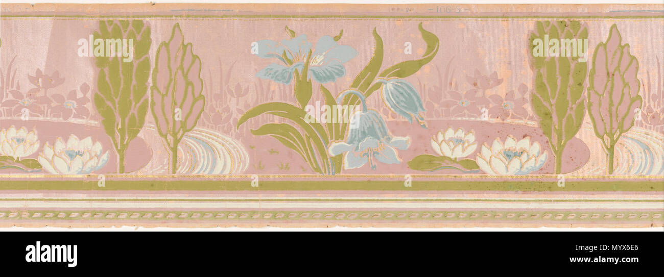 . Border . 1900–1914 1 Border - Google Art Project (6860141 Stock Photo ...