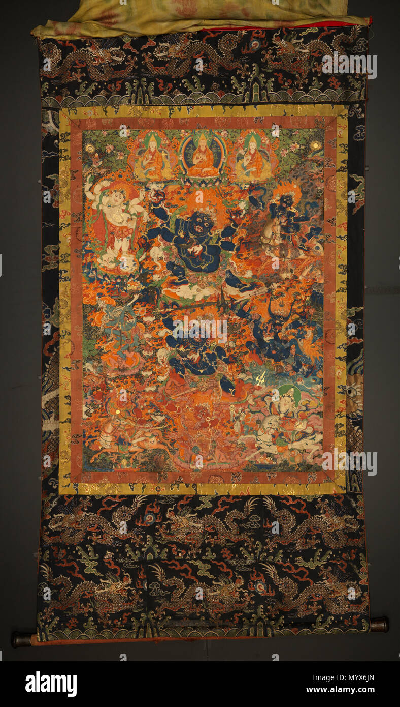 . Diverse Forms of Mahakala and other Protectors . early 19th century 2 ...