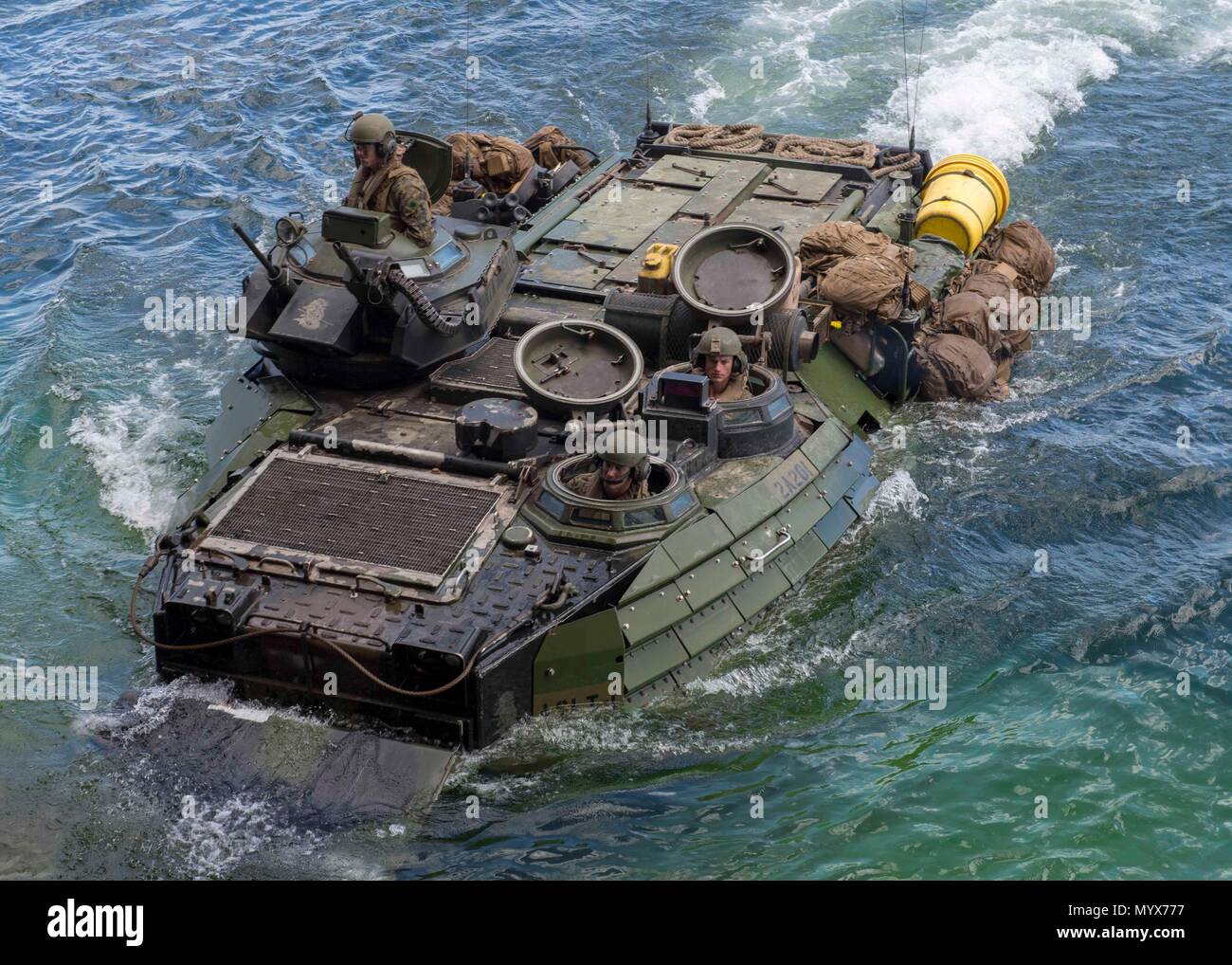 Aav 7 amphibious assault vehicle hi-res stock photography and images ...