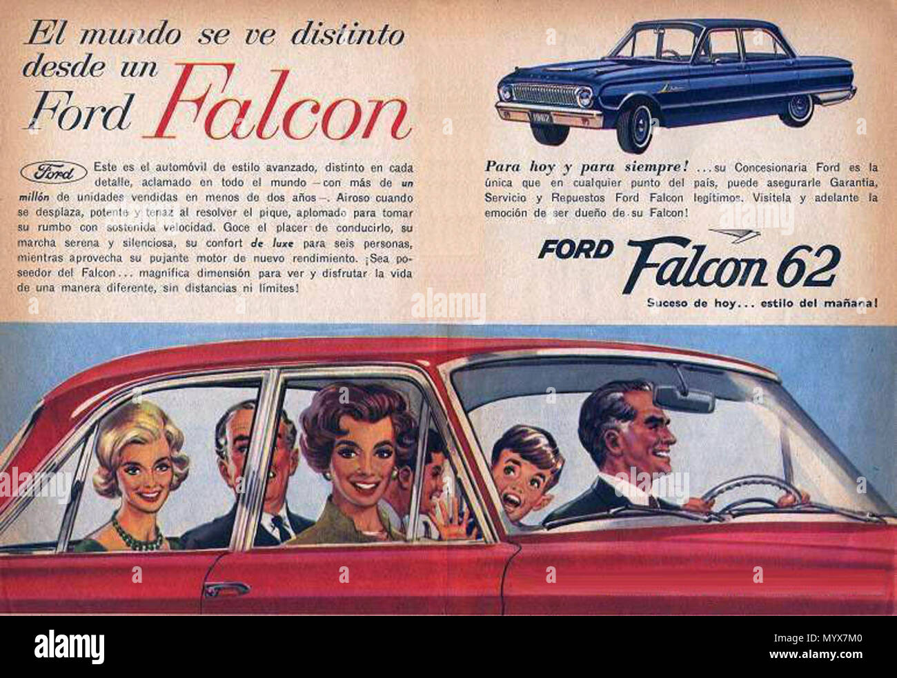 Ford falcon advertisement hi-res stock photography and images - Alamy