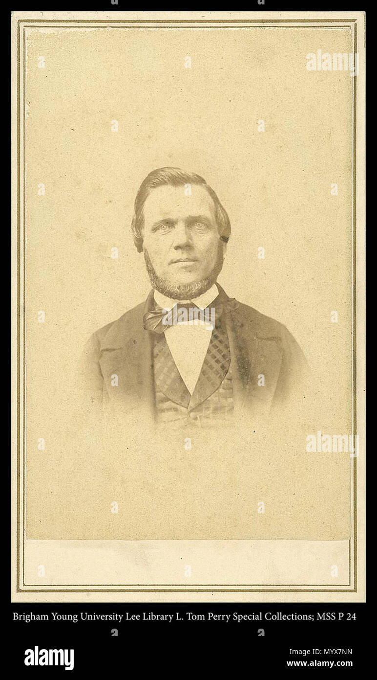 Call #: Mss P24 Box 2 Folder 1 . Franklin D. Richards bust portrait ...