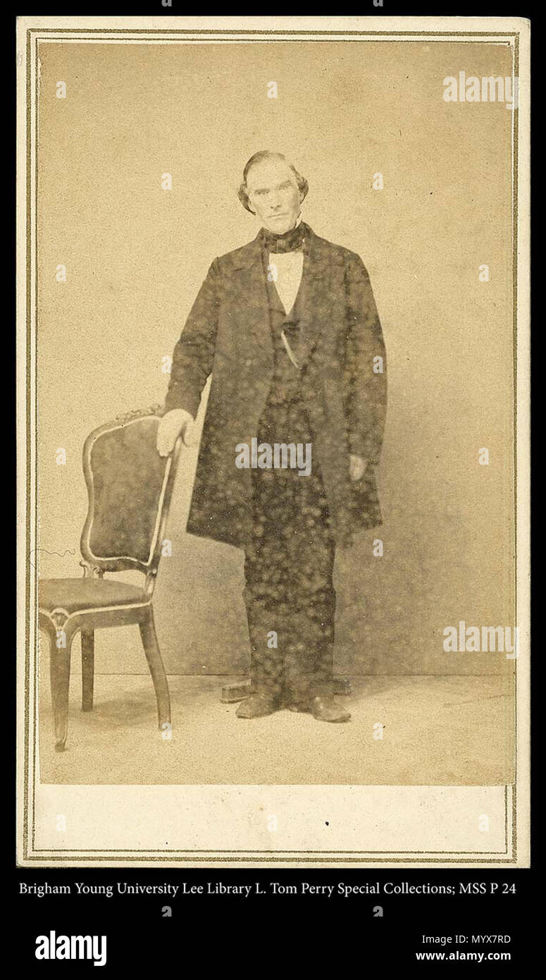 Orson pratt hi-res stock photography and images - Alamy