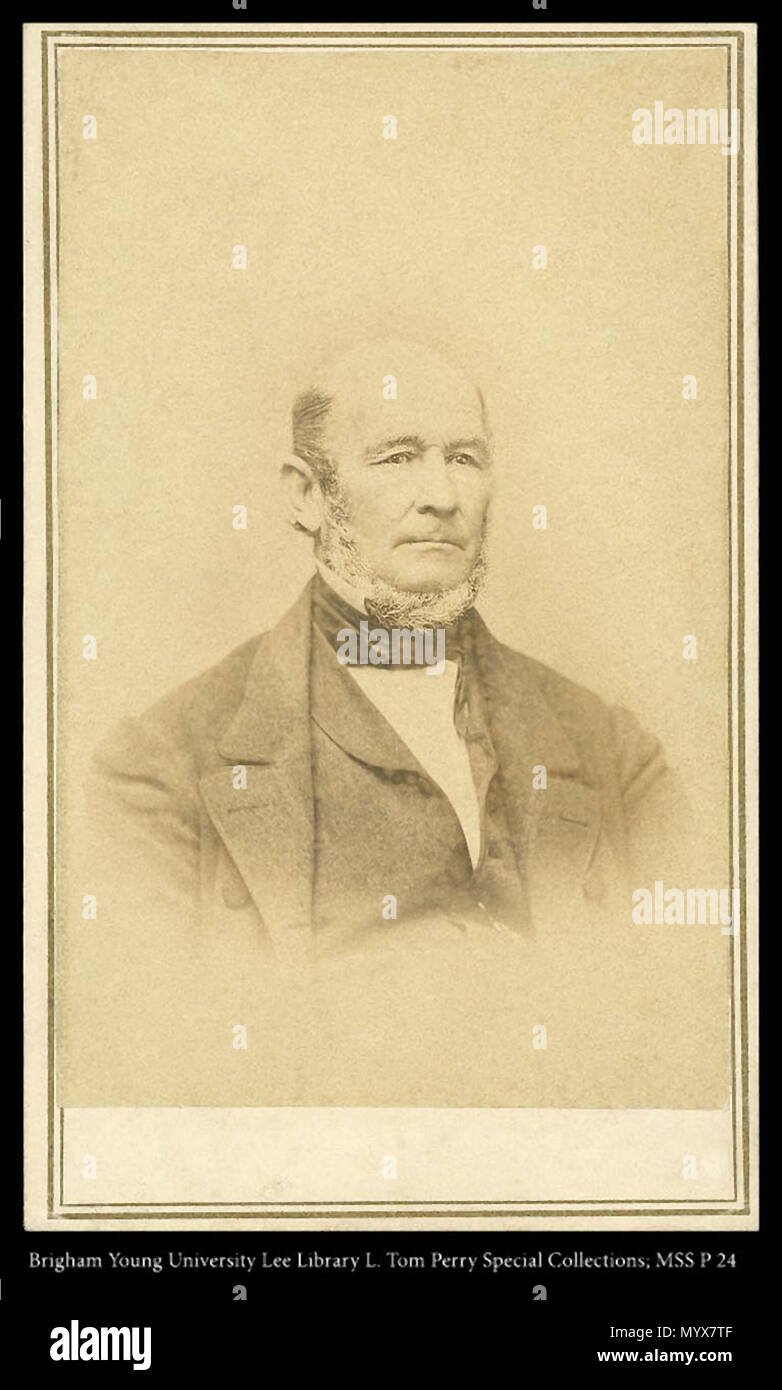 Heber c kimball hi-res stock photography and images - Alamy