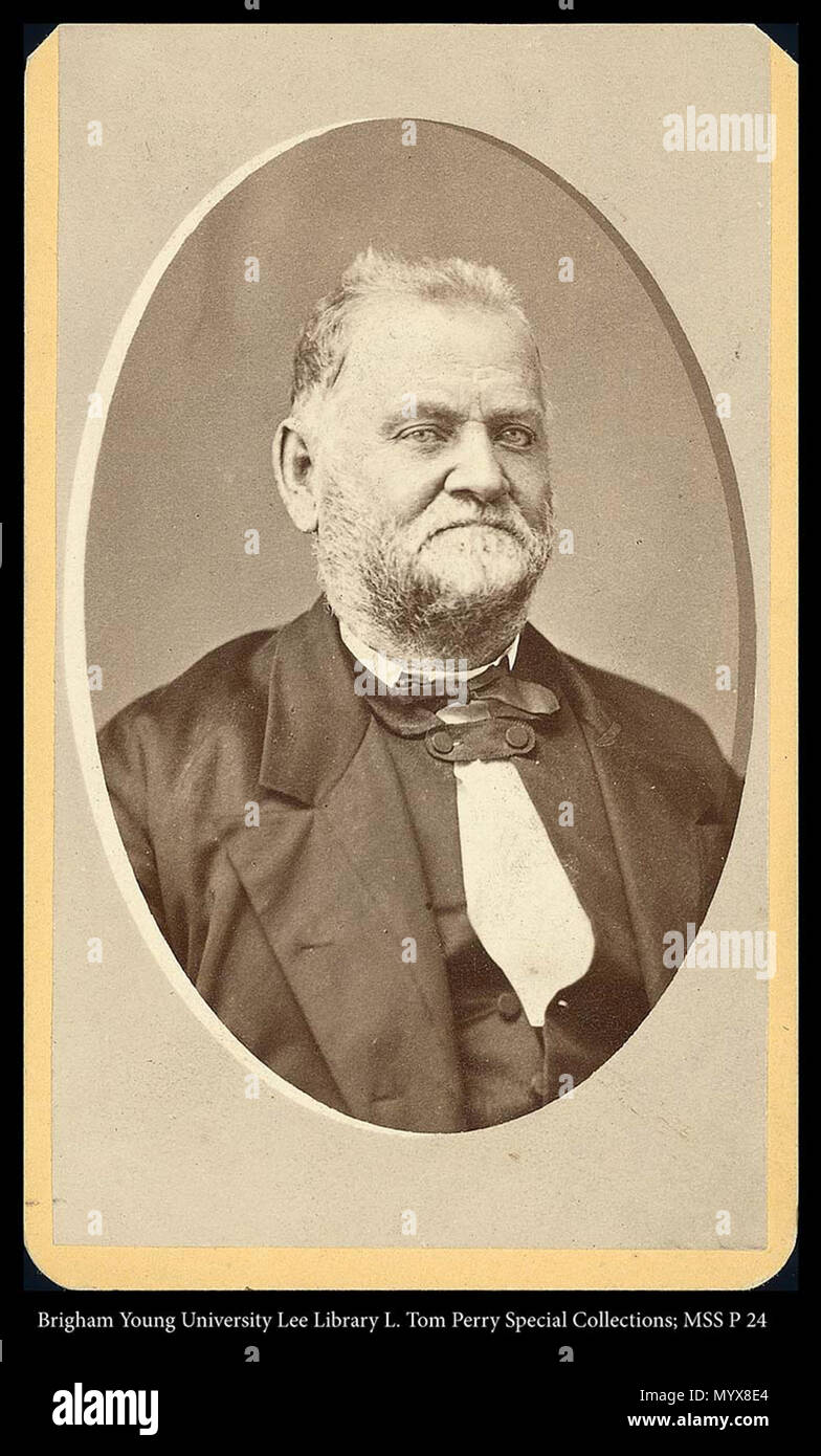 Call #: Mss P24 Box 2 Folder 3 . Orson Hyde portrait. between circa ...