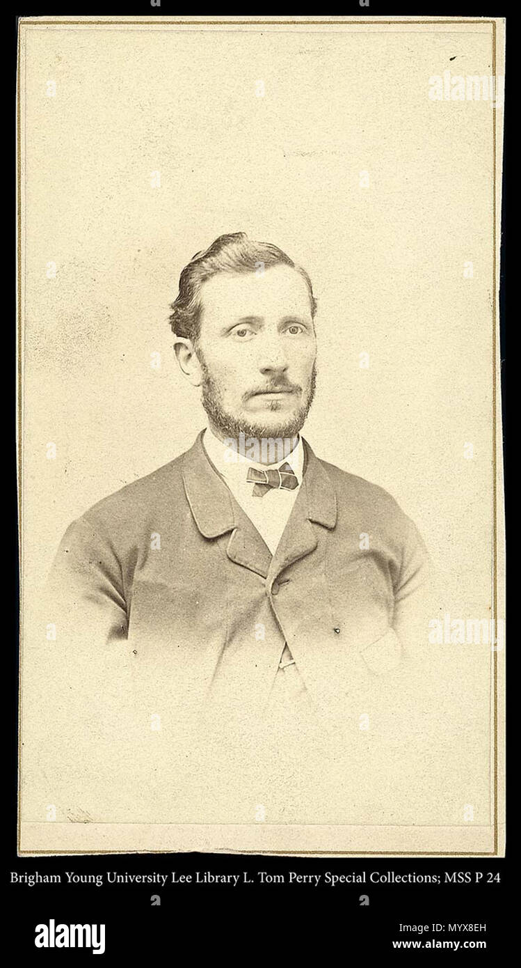 Call #: Mss P24 Box 2 Folder 3 . Joseph F. Smith portrait. between ...