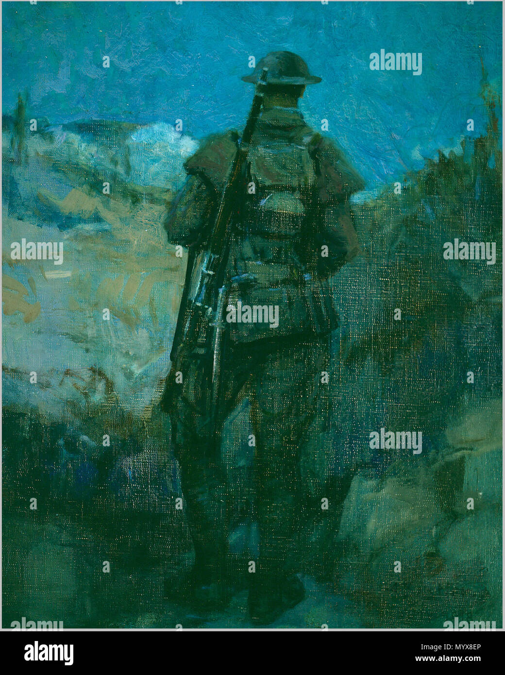 Two soldiers watching enemy soldiers hi-res stock photography and ...