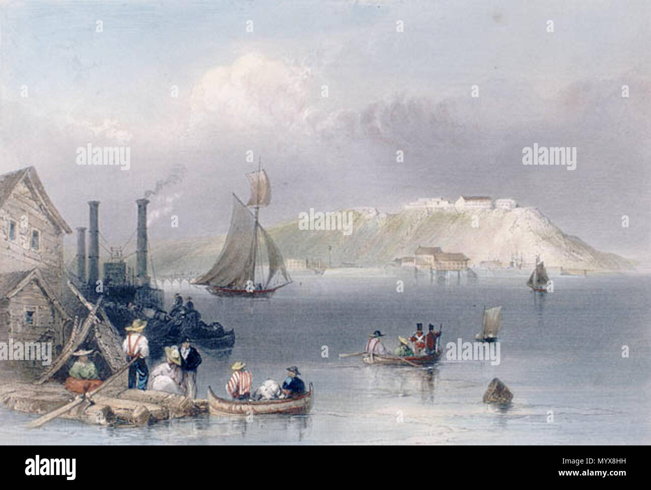 William h bartlett canada hi-res stock photography and images - Alamy