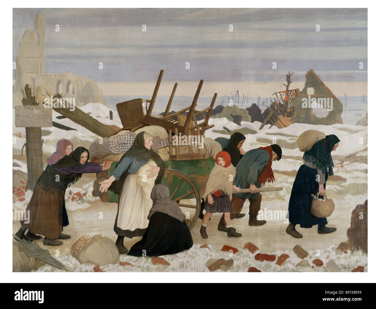 . English: British artist Sir George Clausen (1852-1944) was ...