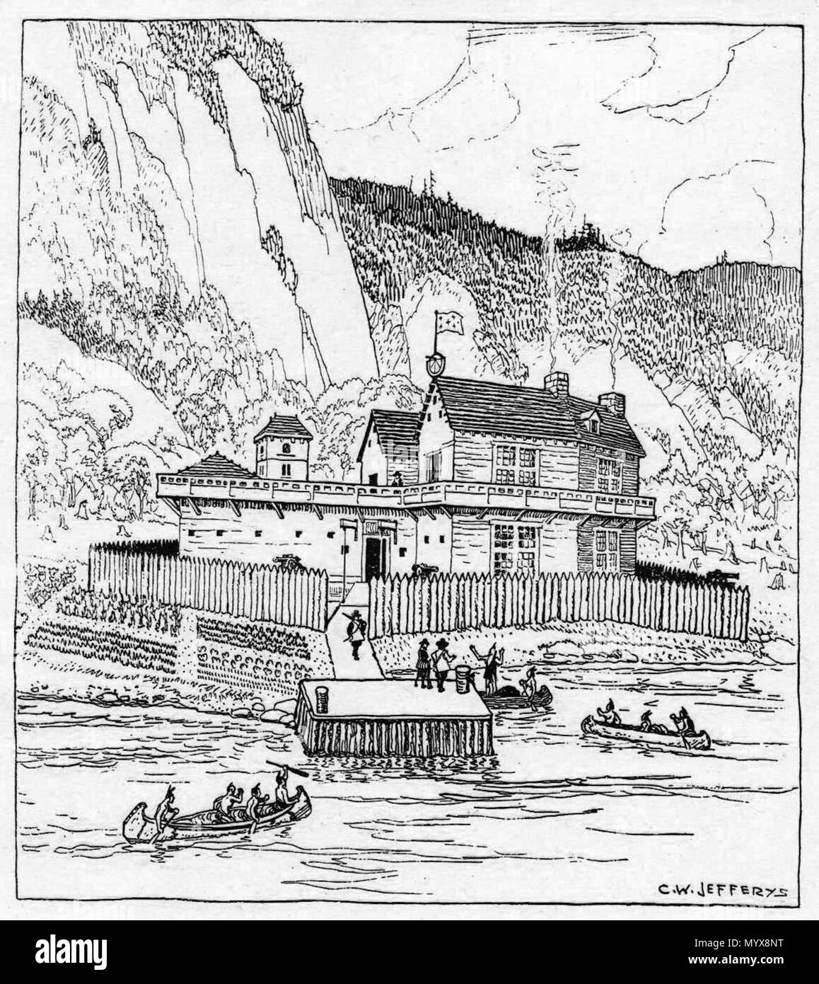 Samuel de champlain quebec 1608 hi-res stock photography and images - Alamy