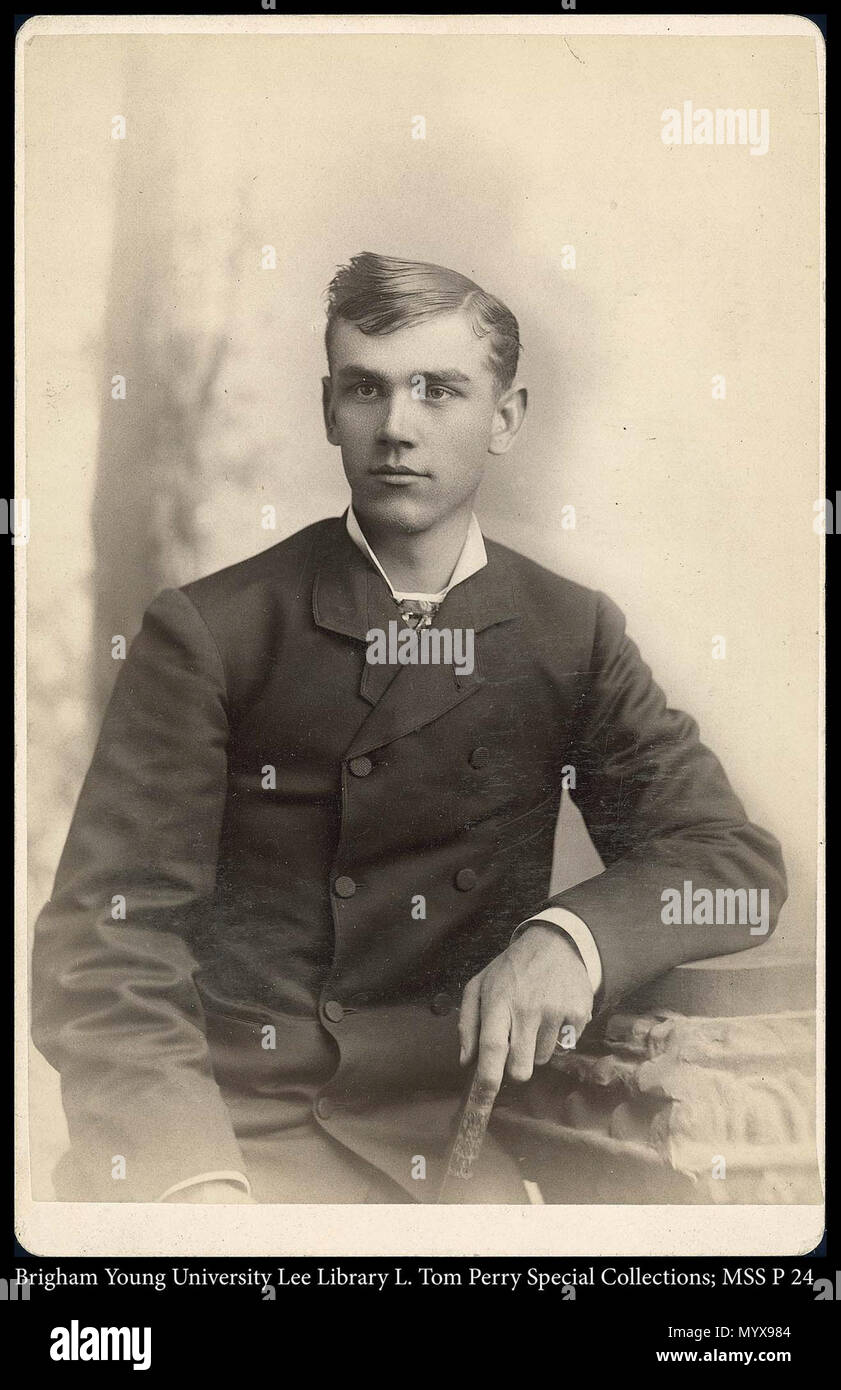 Call #: Mss P24 Box 2 Folder 9 . Reed Smoot portrait. between circa ...