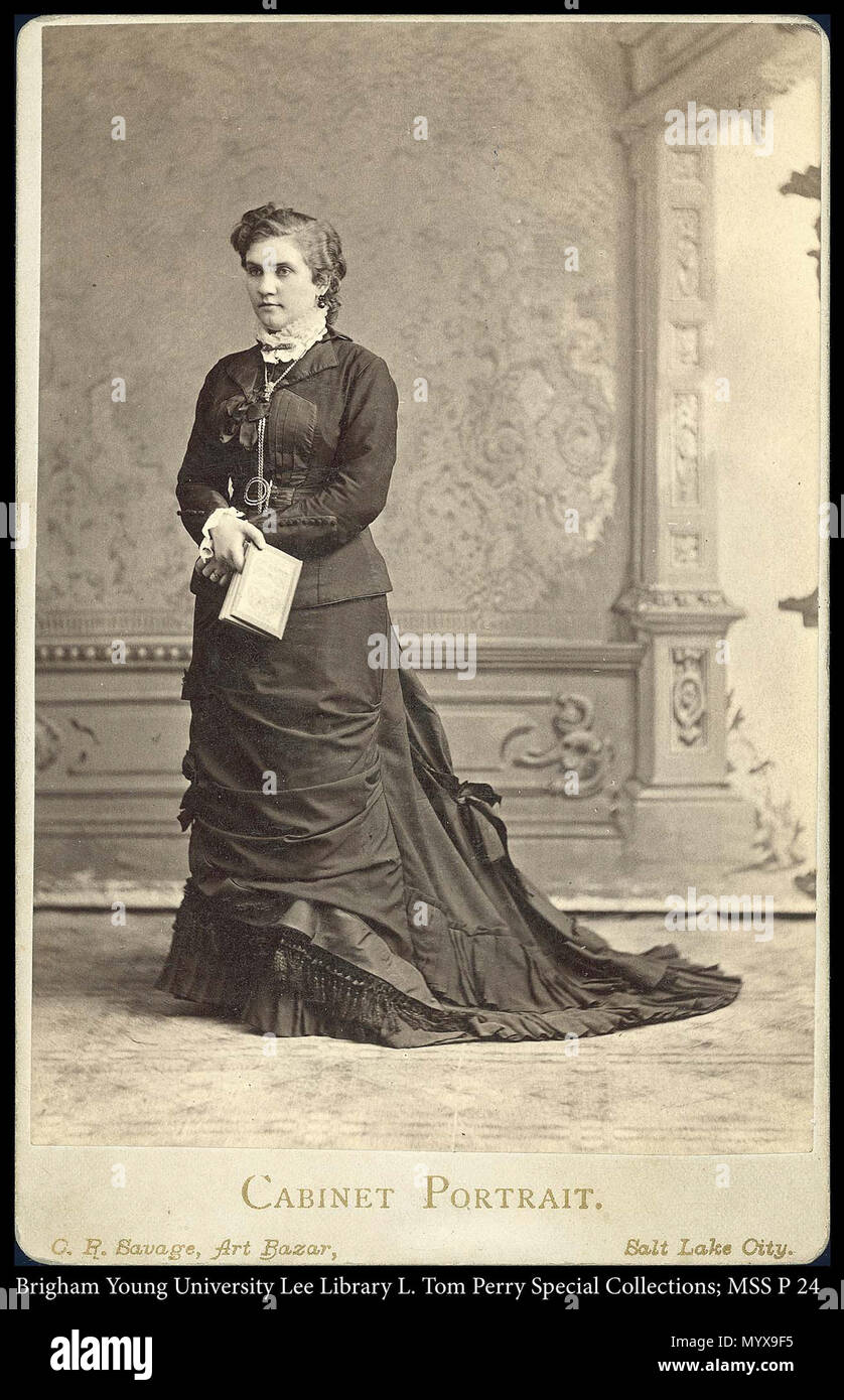 Call #: Mss P24 Box 2 Folder 10 . Portrait of Susa Young Gates. between ...