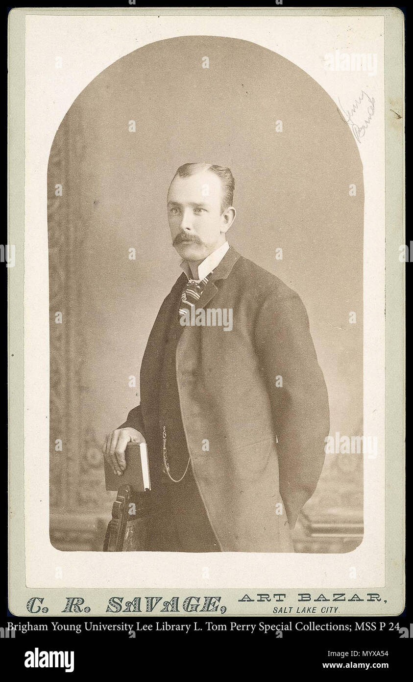 Call #: Mss P24 Box 2 Folder 12 . Henry Barnes portrait. between circa ...