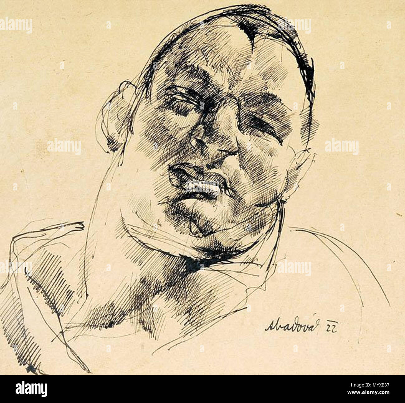 Modernist figurative portrait hi-res stock photography and images - Alamy