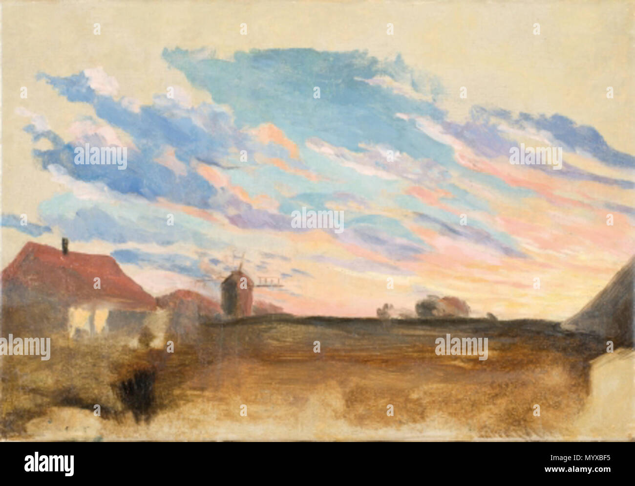 Estonia landscape painting hi-res stock photography and images - Alamy