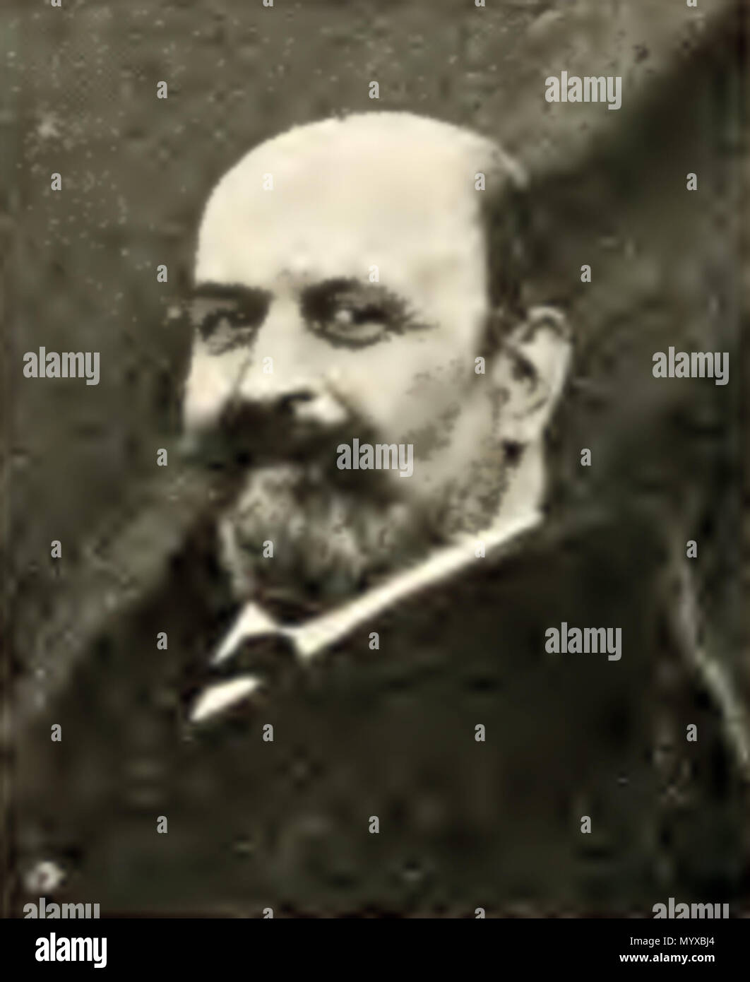 . English: Phoo portrait of Adolphe Lalauze, printed in a book. 7 ...